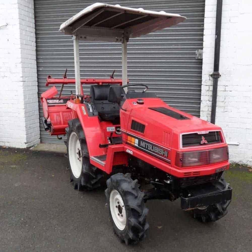 ( SOLD ) Mitsubishi MT16 Diesel Compact Tractor 16HP – Groundserv