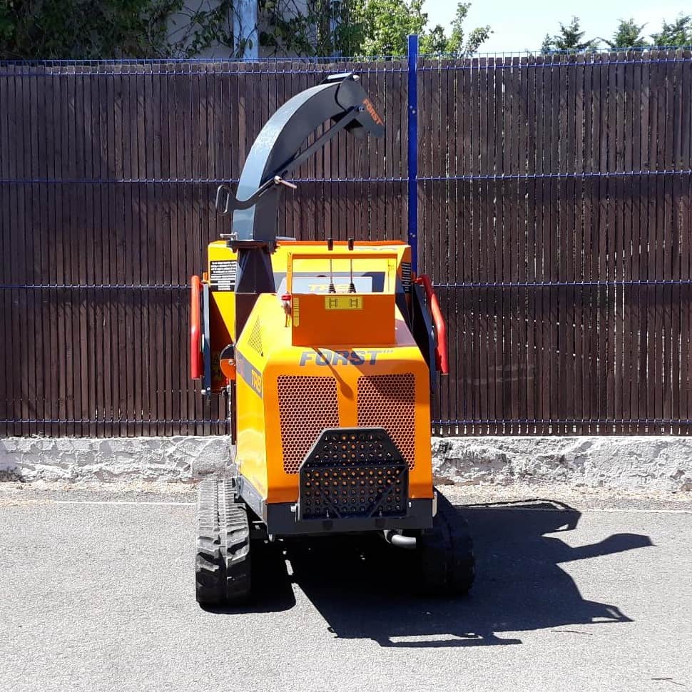 Forst TR8 Tracked wood chipper – Groundserv