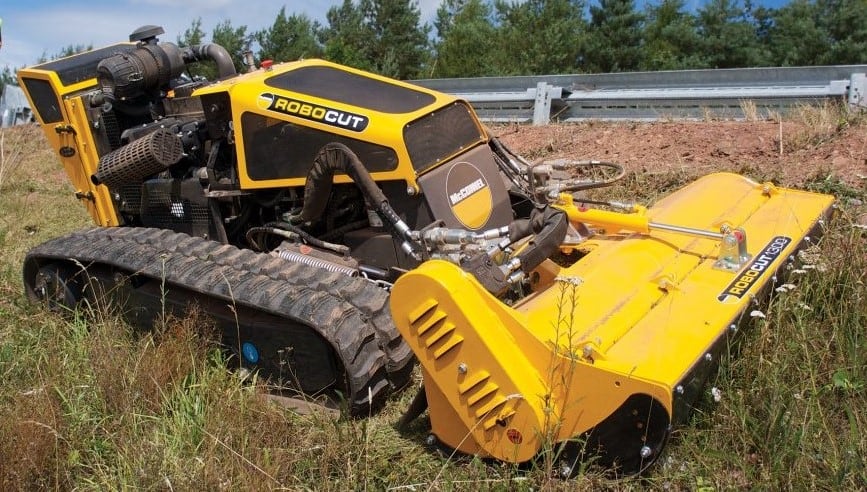 Robocut Remote Control Flail Mower Hire – Groundserv