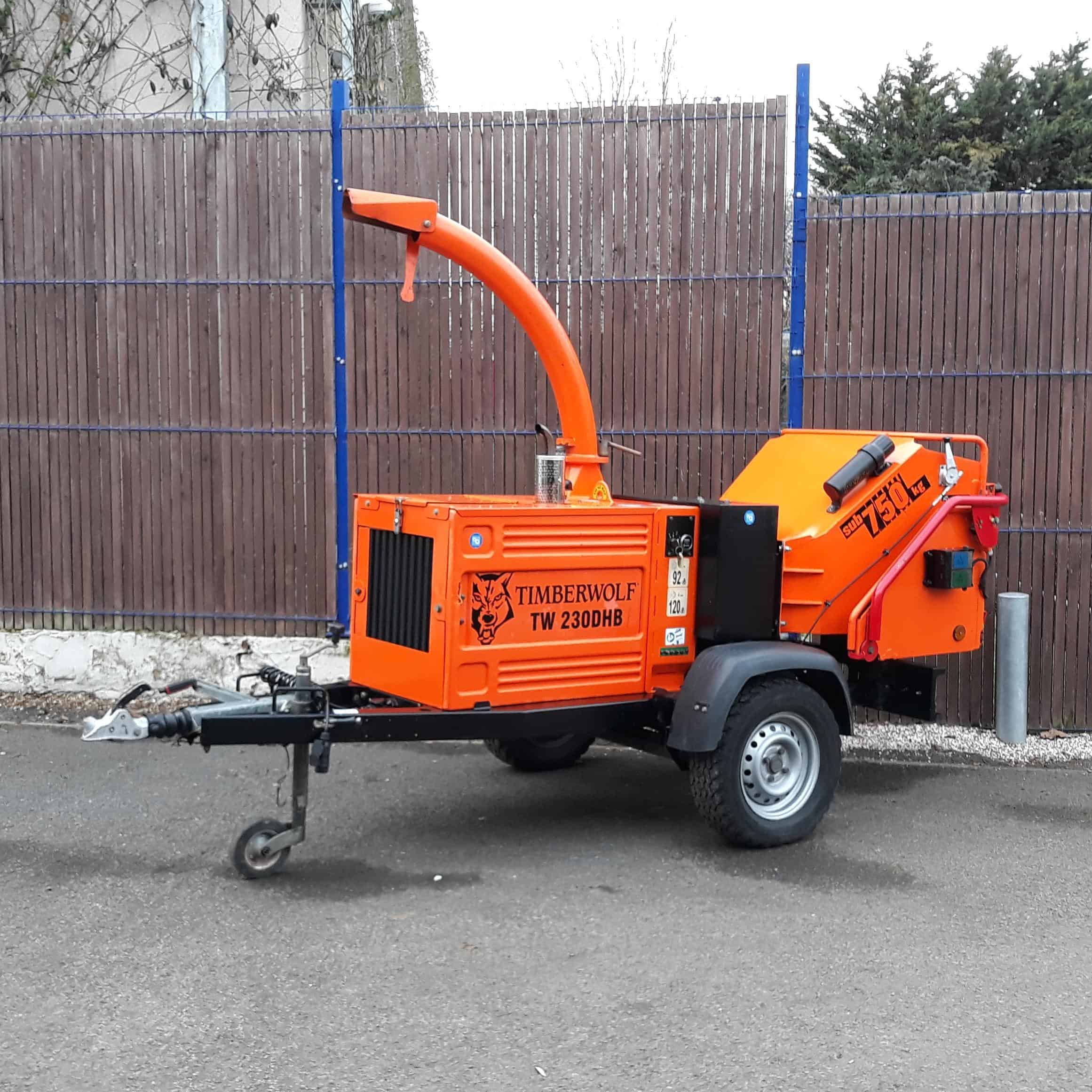(SOLD)Timberwolf TW230DHB Woodchipper – Groundserv