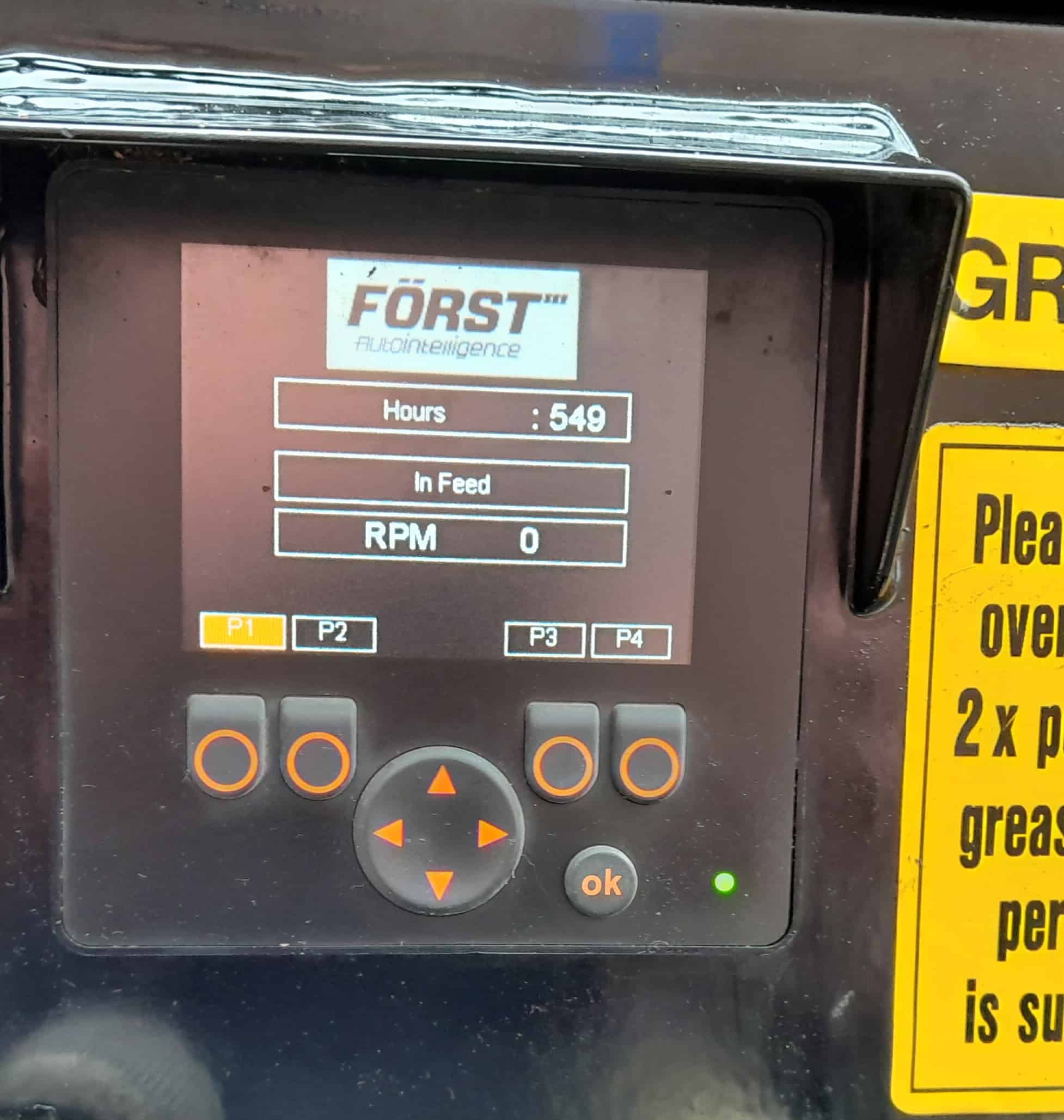 (SOLD) Forst ST6D wood chipper – Groundserv