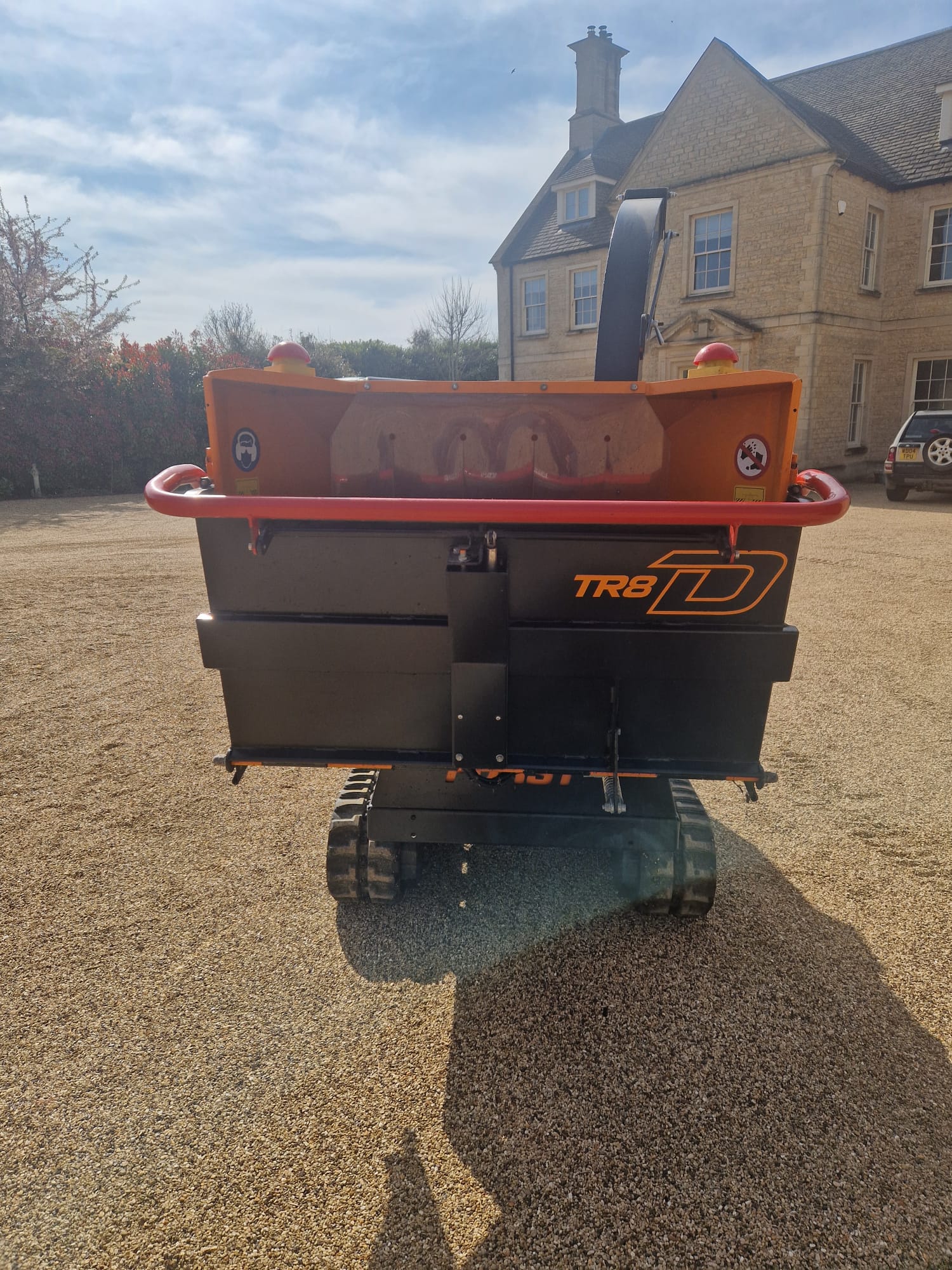 2023 Forst TR8 tracked wood chipper